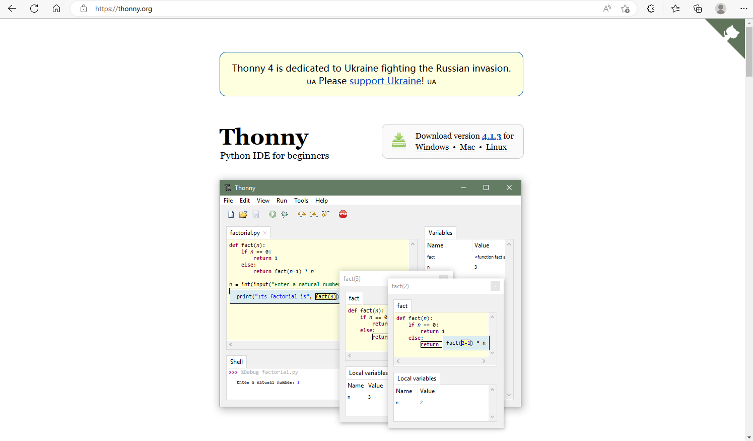 Thonny - Python - UNIHIKER Documentation
